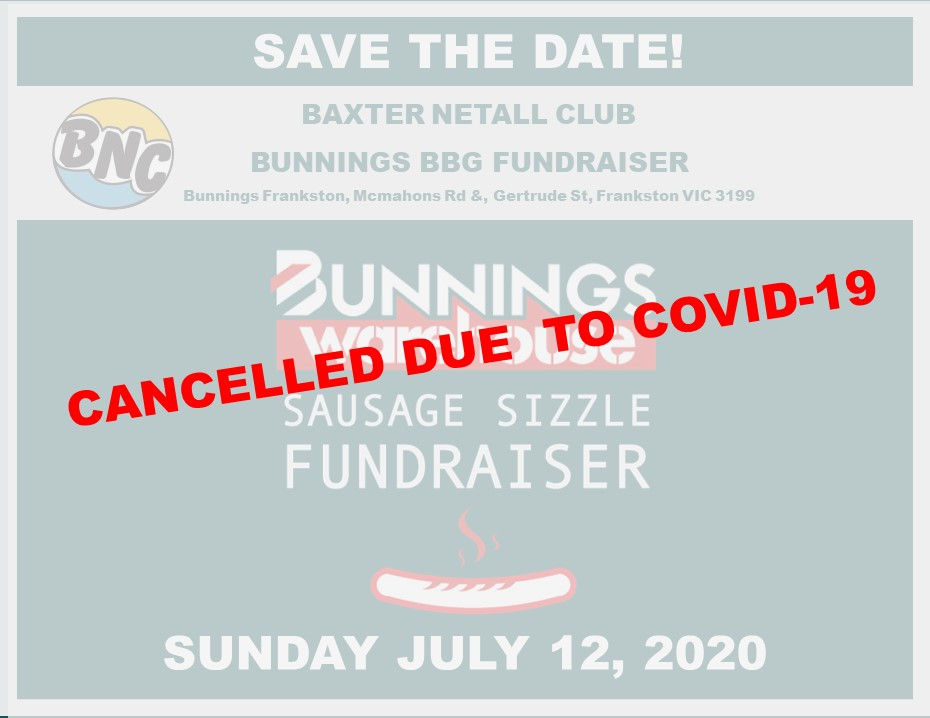 Baxter Netball Club - Bunnings BBQ Fundraising Event