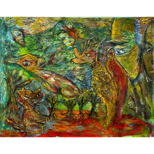 Elana Tree - The Fox, The Hare and The Cockerel | The Artists Marketplace