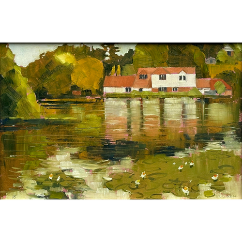 Roy Bugden - Powdermills top lake | The Artists Marketplace