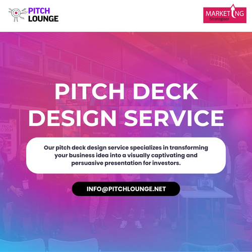 9-12 Slide Pitch Deck & 3-minute Pitch Deck Re-Design | Pitch Lounge
