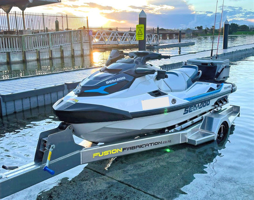 Jet Ski Trailer Single Axle | Fusion Fabrication