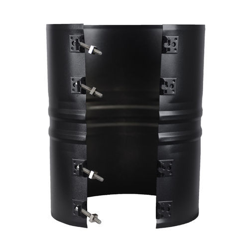 Roccheggiani 5" Structural Locking Band Black | The Fireplace Hearth