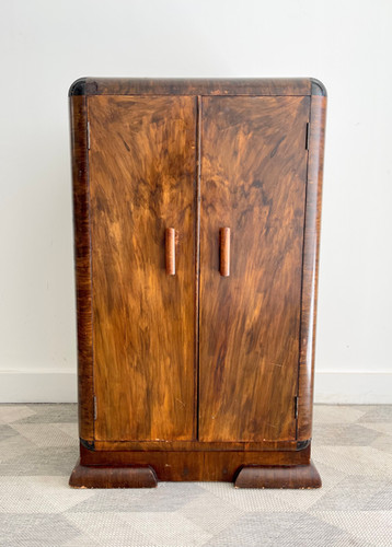 Art Deco Wooden Side Cabinet | Design by Davies