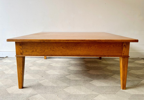 Large Square Solid Oak Coffee Table | Design by Davies