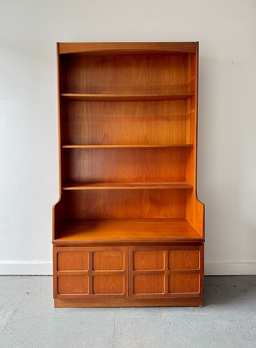 Vintage Nathan Wall Unit Bookcase | Design by Davies