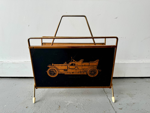 Vintage Wire Magazine Rack | Design by Davies