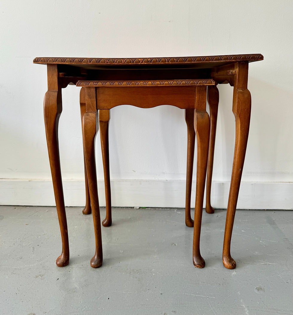 MID CENTURY FOLDING SIDE TABLE | Design by Davies