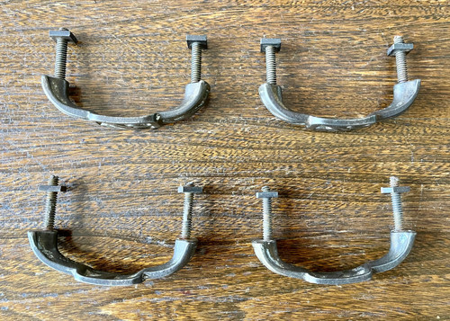 4 x Art Deco Metal Drawer Handles | Design by Davies