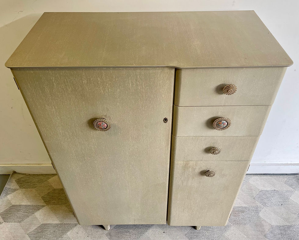 Vintage Single Wardrobe Tallboy by James Phillips and Sons | Design by ...