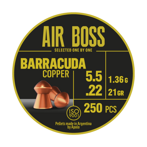 BALINES BARRACUDA 5.5 21 GR X 250U | Electromil