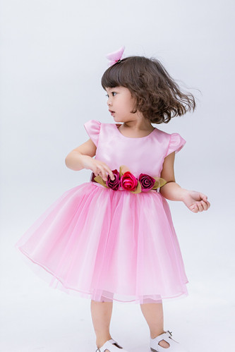 ชุดราตรีเด็ก E2111- pink | littlecoogie