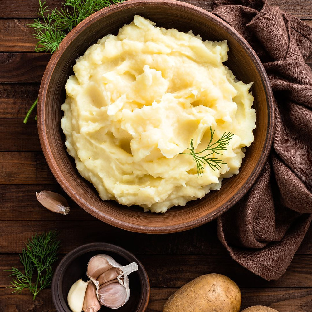 Creamy Mashed Potatoes Featuring Vegetable Bliss Seasoning
