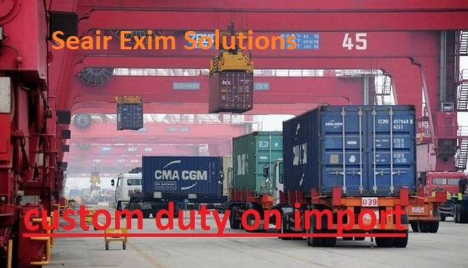 What is Custom duty on import? And How Can You Find it