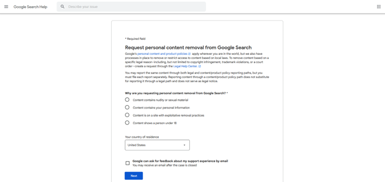 How to remove your personal information from Google Search results