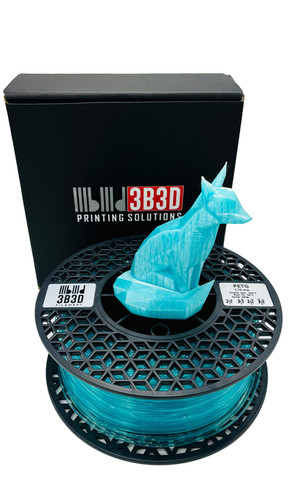 3B3D, PETG Transparent 3D Printer Filament | 3B3D Printing Solutions