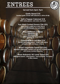 Menu | Leeston | Crate & Barrel