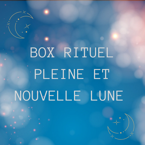Box rituel nouvelle et pleine lune | Atelier Des Luz