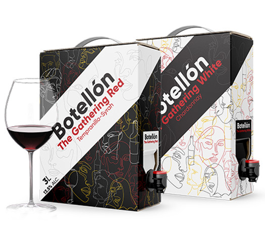Botellon Boxed Wine Packaging | JLR Creative