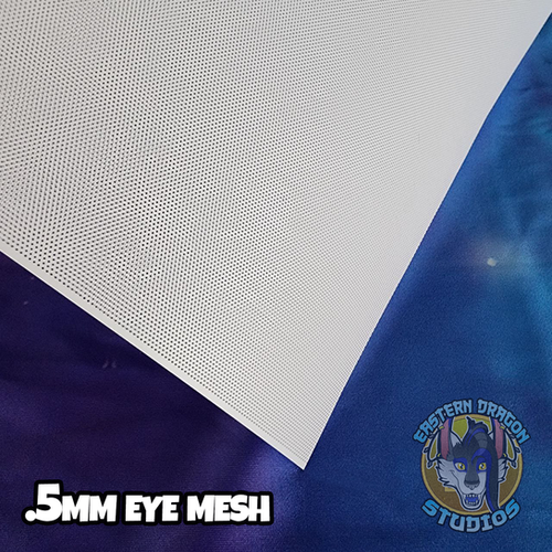 Eye mesh for sublimation printing | easterndragonstudios