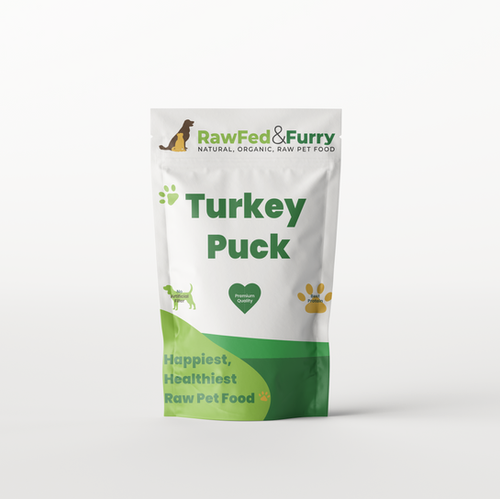 Turkey Puck | Raw Fed and Furry