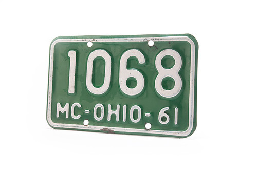 Ohio Historical License Plate - 1961 | RVSC