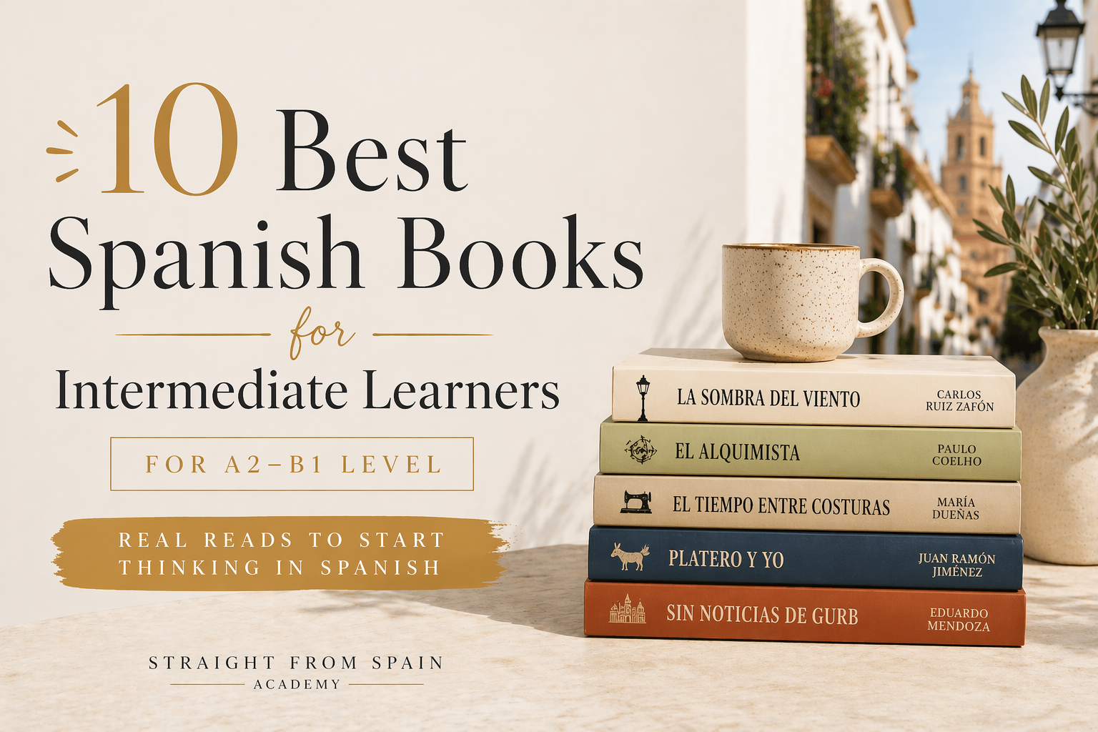 10 Best Spanish Books for Intermediate Learners — Real Reads for A2-B1 ...