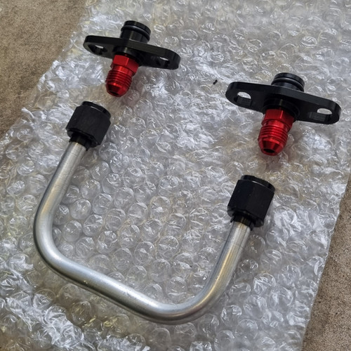 Mitsubishi GTO/3000GT Fuel rail loop and 2 adapters | Sunset Performance