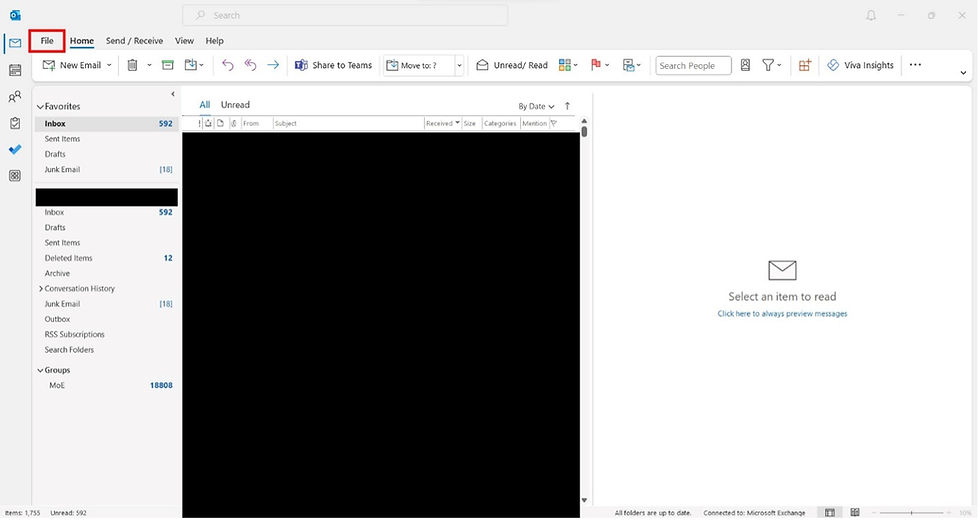 How to install Microsoft Outlook updates