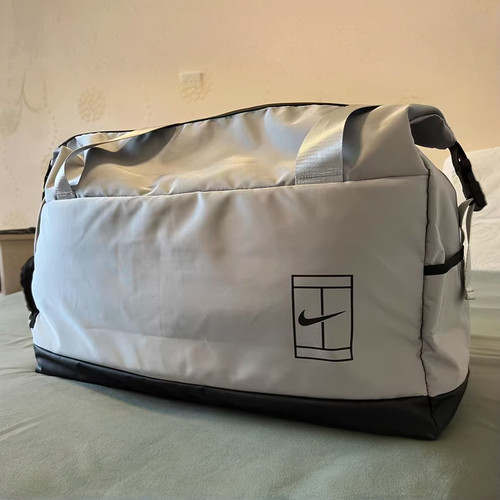 Nike Tennis Rackets Bag Coat Advantage Duffel Bag, Grey | Netten