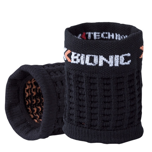 X-Bionic Wallaby Pure Black Wristbands | Netten