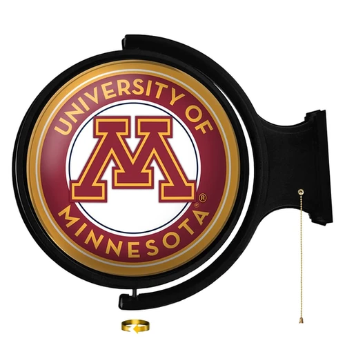 Minnesota Golden Gophers - Rotating Lighted Wall Sign | Tailgating ...