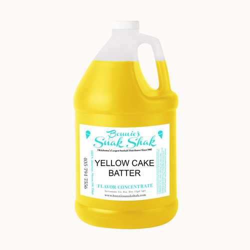 Yellow Cake Batter (Concentrate) | Bonnie's Snak Shak