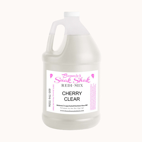 Cherry (Clear) (Redi-Mix) | Bonnie's Snak Shak