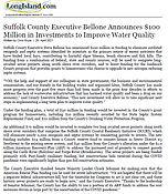 Forge River Watershed Sewer Project | Mastic-Shirley sewers