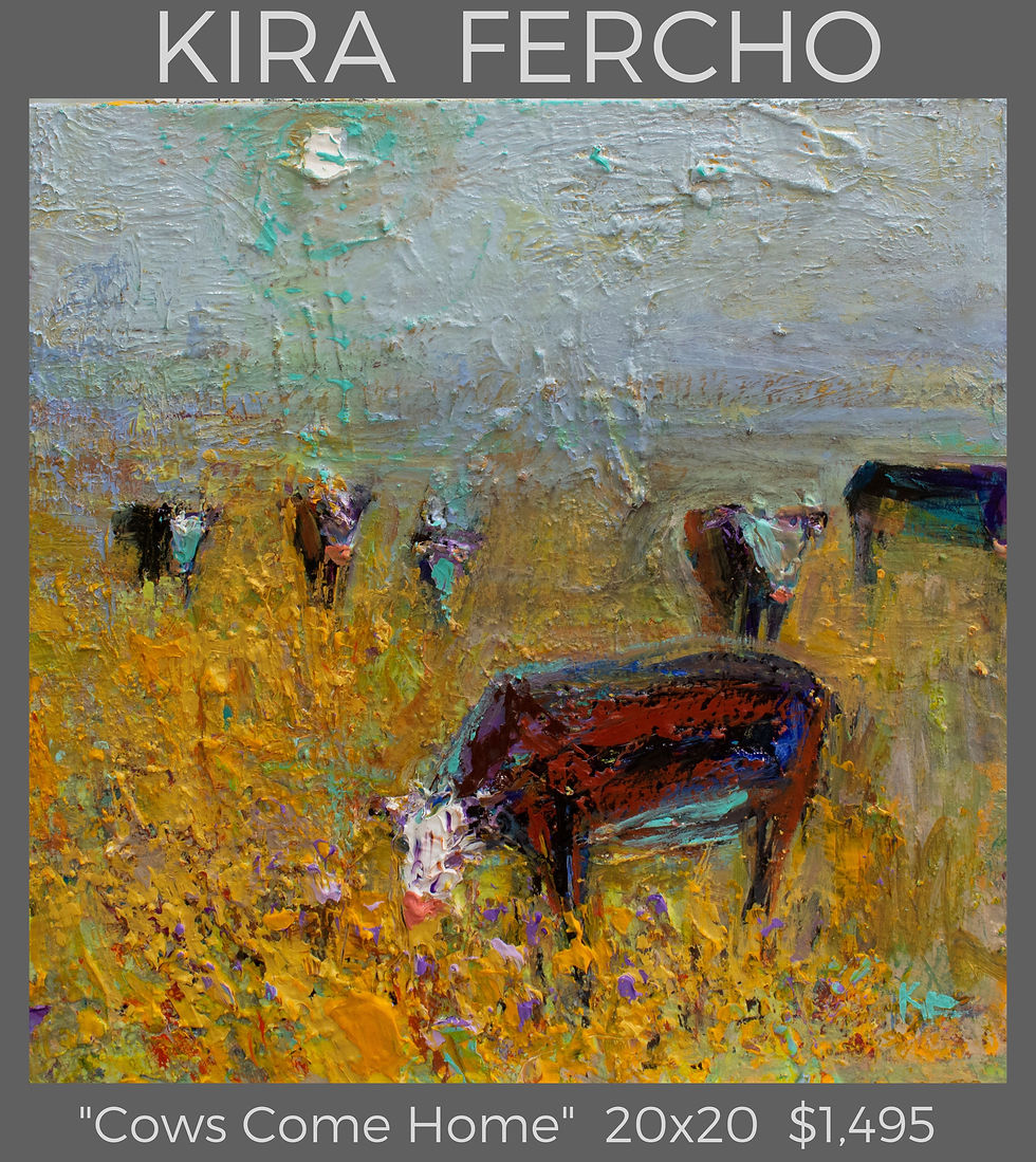 Kira Fercho Art Original Museum Quality Oil Paintings