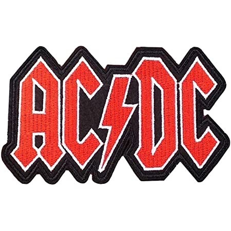 Patch Officiel Thermocollant AC/DC - Grand Logo | FRANCE ROCK SHOP