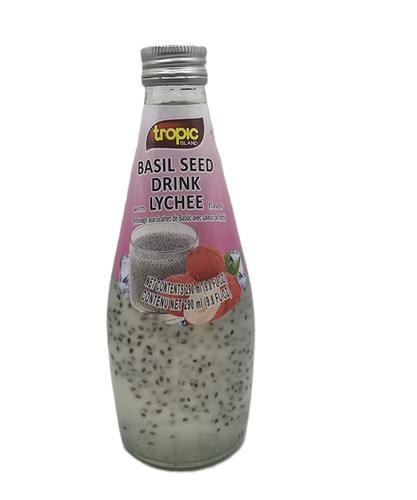 Basil Seed Drink - Lychee Flavor - 290ml | SL Shop