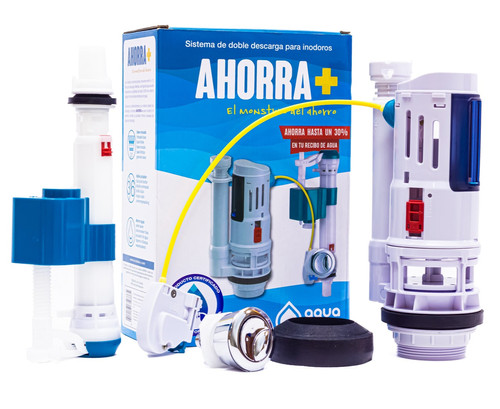 Sistema ahorra más para inodoro -Two Piece | doctordelagua