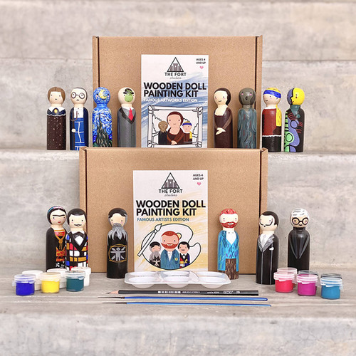 Wooden Doll Painting Kit | thefortstudios