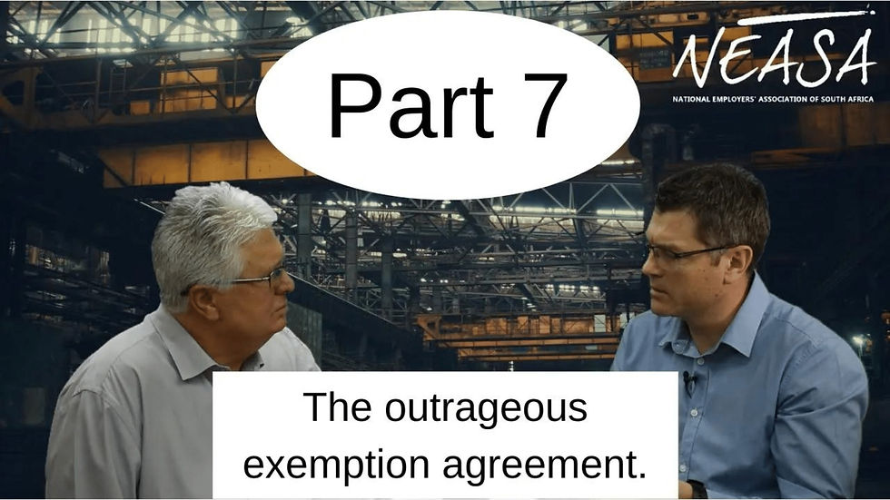MEIBC: The NEASA fight continues Part 7- The outrageous exemption ...