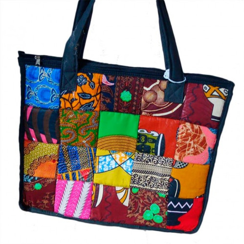 Kenyan Patchwork Bag | Large | Karibuni