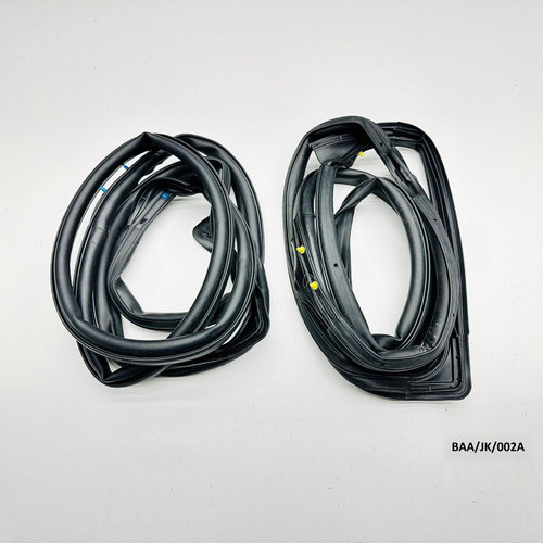 2x Rear Door Strip Seal Weatherstrip for Jeep Wrangler JK 2007-2018 BAA ...