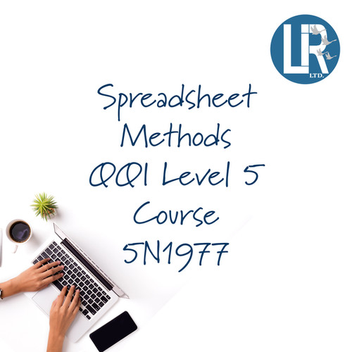 Spreadsheets Methods Course - QQI Level 5 - 5N1977 | Lir Business ...