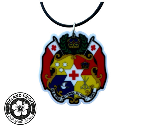 Tongan Shield Coloured Necklace | Island Pride