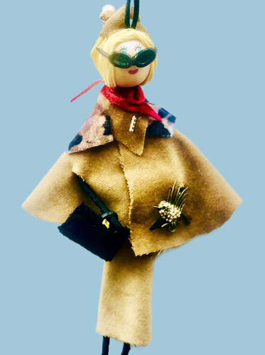 Birdie | Silver Screen Doll | Vintage Style | Care Dolls Couture