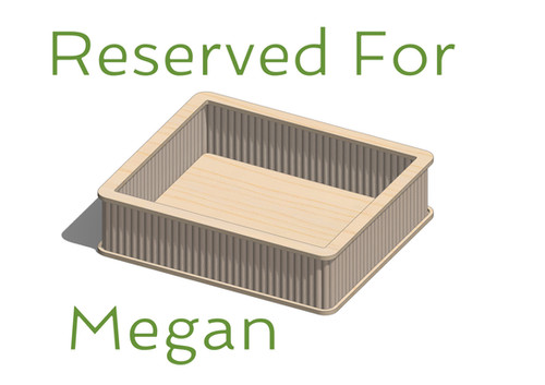 RESV'D FOR MEGAN - ** Custom ** Hamster Dowel Sandbox 35cm x 30cm x 8 ...
