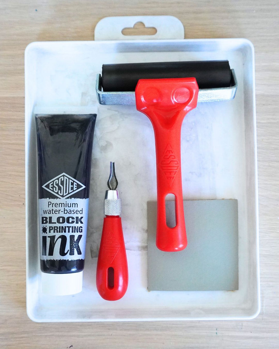 How to make a Linocut at Home | Beginners Printmaking