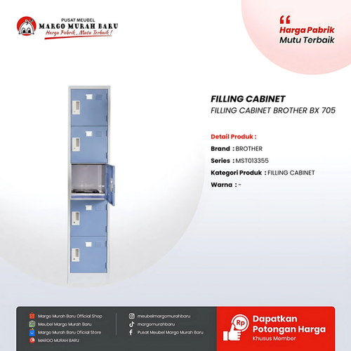FILLING CABINET BROTHER BX 705 | Margo Murah Baru