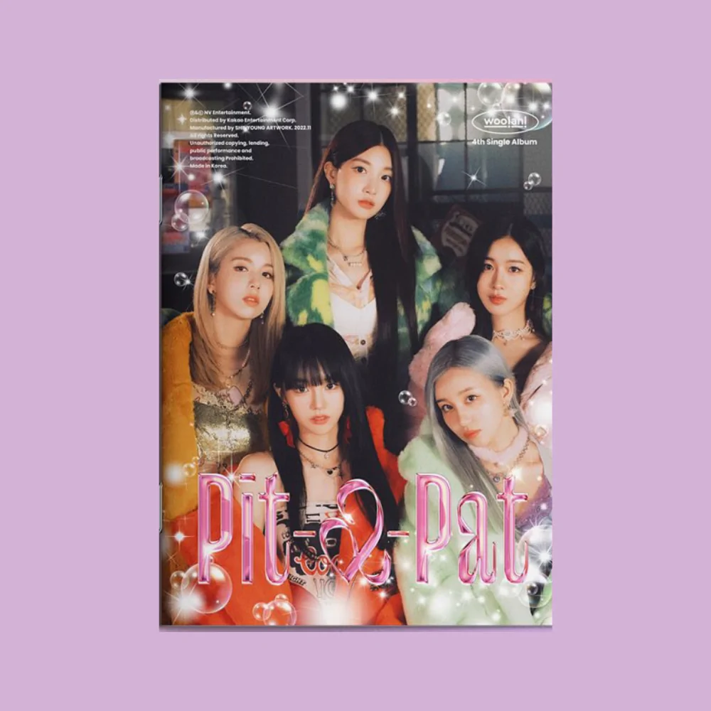 Woo!ah! - 4th Single Album - Pit A Pat | KPOP 1004 Woo!ah! - 4th Single Album - Pit A Pat | KPOP 1004