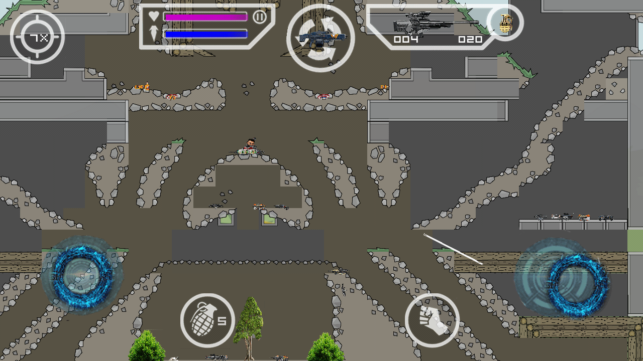 Mini Militia Mods| Custom Maps + ammo + Health Download